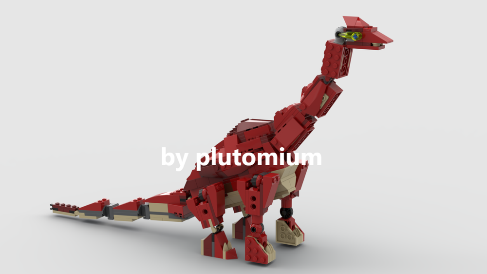 Lego Moc Brachiosaurus Lego 4892 Alternate By Plutomium Rebrickable
