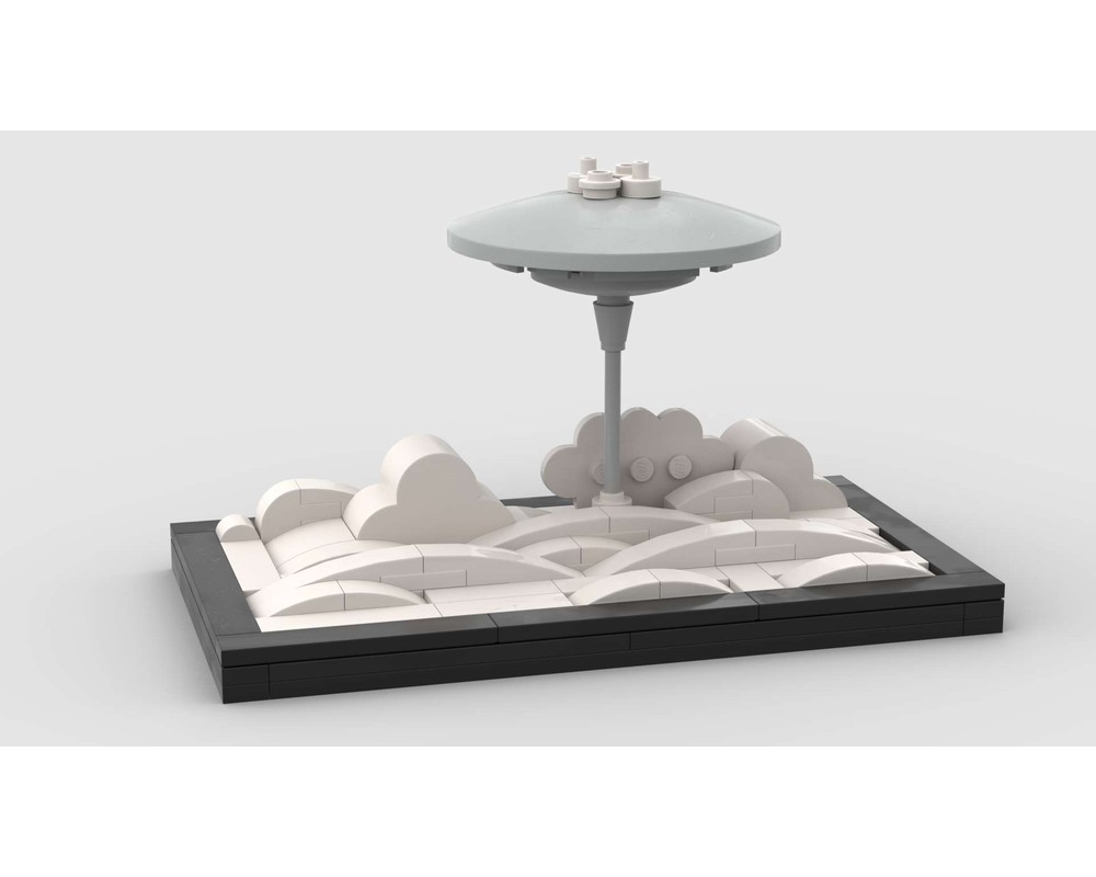 Lego Moc Micro Cloud City Moc By Zerofoxgiven Rebrickable Build