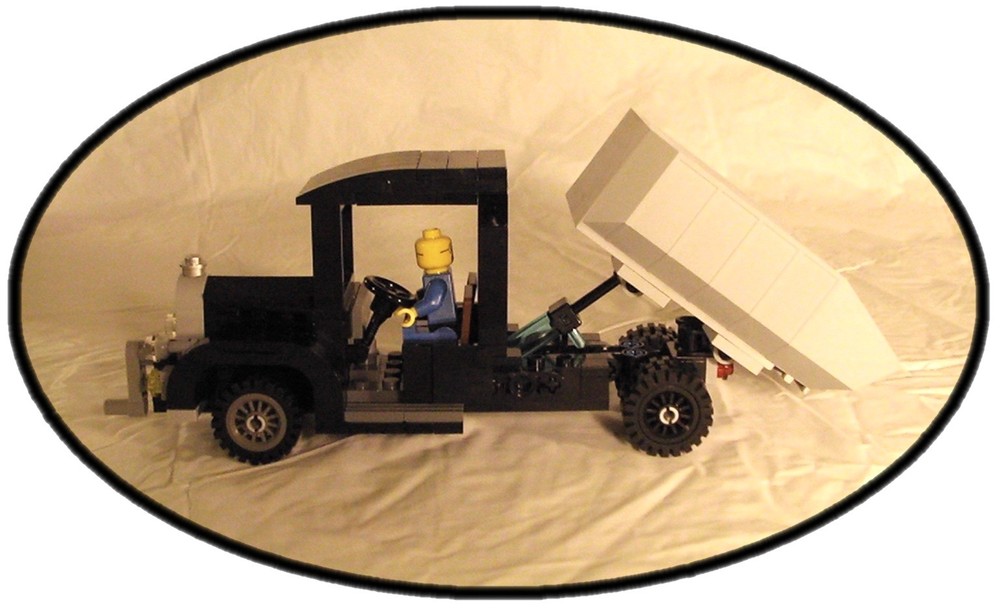 LEGO MOC Old Dump Truck by RTN_LNA | Rebrickable - Build with LEGO