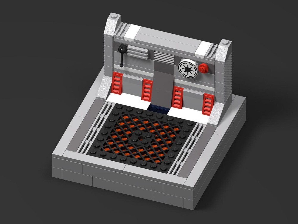 LEGO MOC Spaceship/Minifig Display by R00T5 | Rebrickable - Build with LEGO