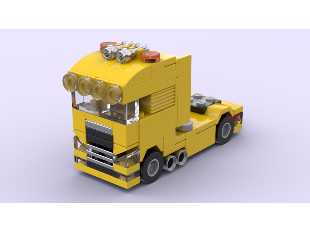 LEGO MOC MAN TGX Tipper by Brickin Tom | Rebrickable - Build with LEGO