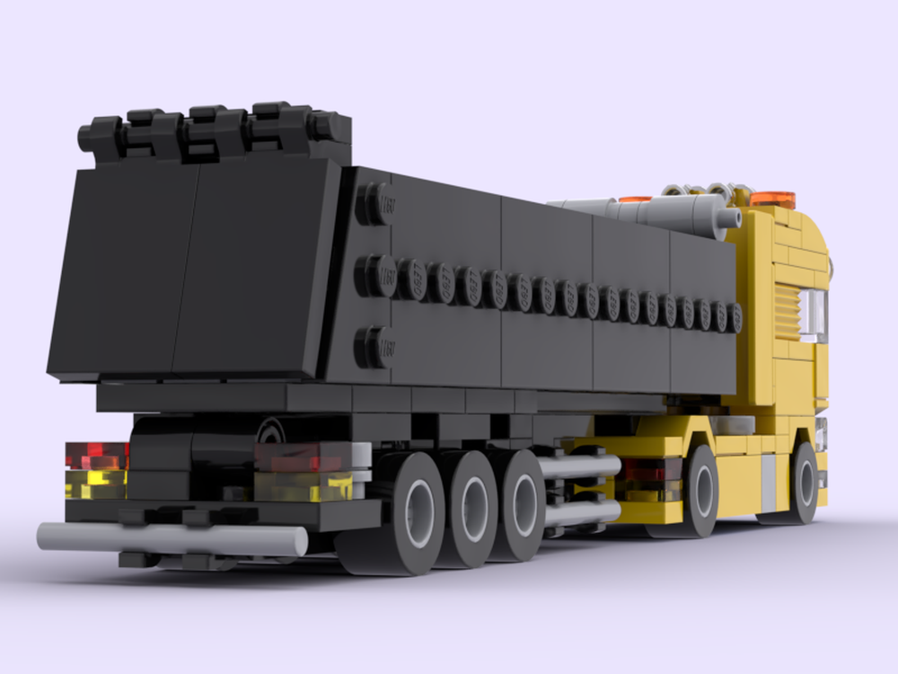LEGO MOC MAN TGX Tipper by Brickin Tom | Rebrickable - Build with LEGO