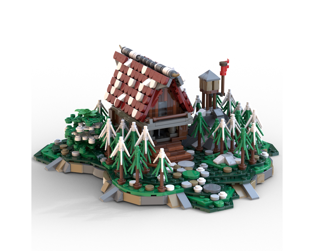 LEGO MOC Viking Longhouse by ClassyWeasel | Rebrickable - Build with LEGO