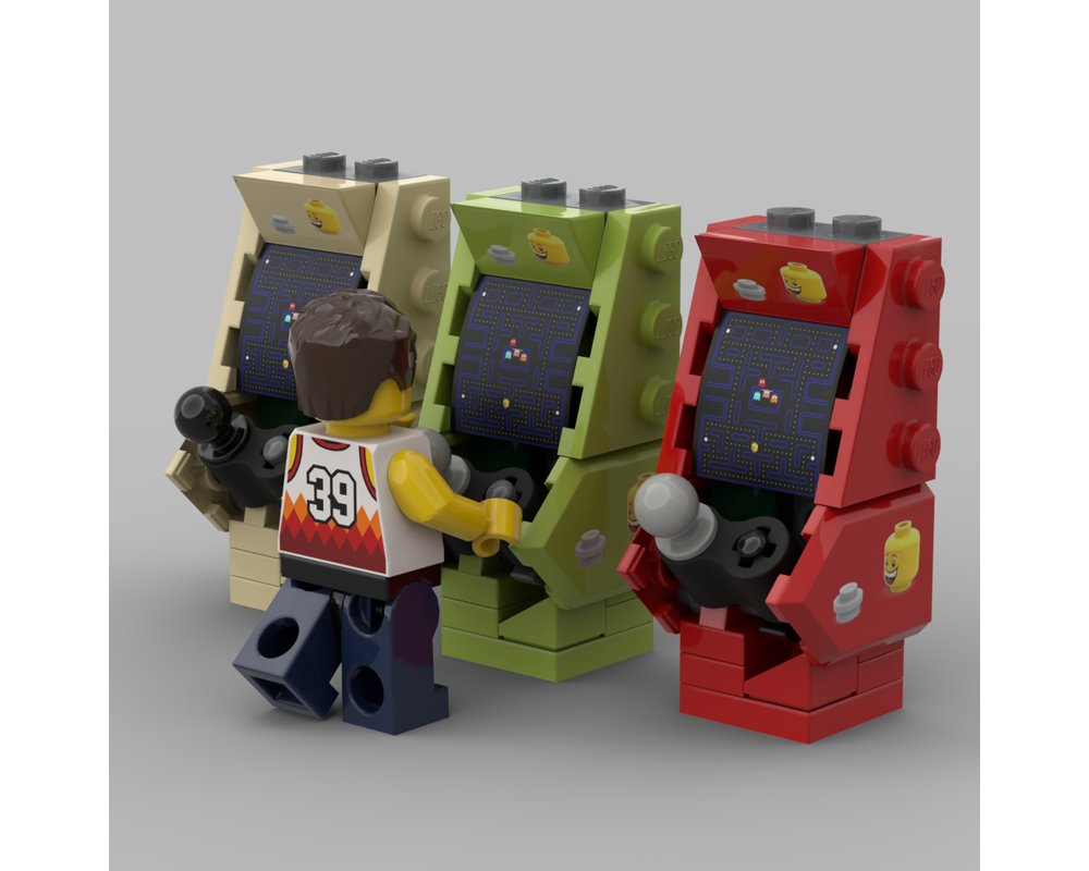 LEGO MOC Arcade Cabinet by McZonk | Rebrickable - Build with LEGO