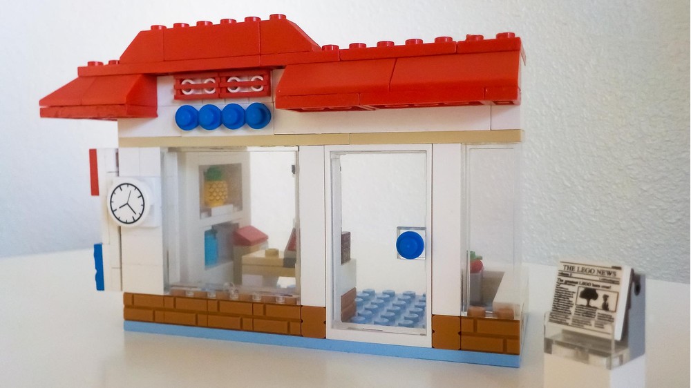 LEGO MOC Tesco Express by PogDog | Rebrickable - Build with LEGO
