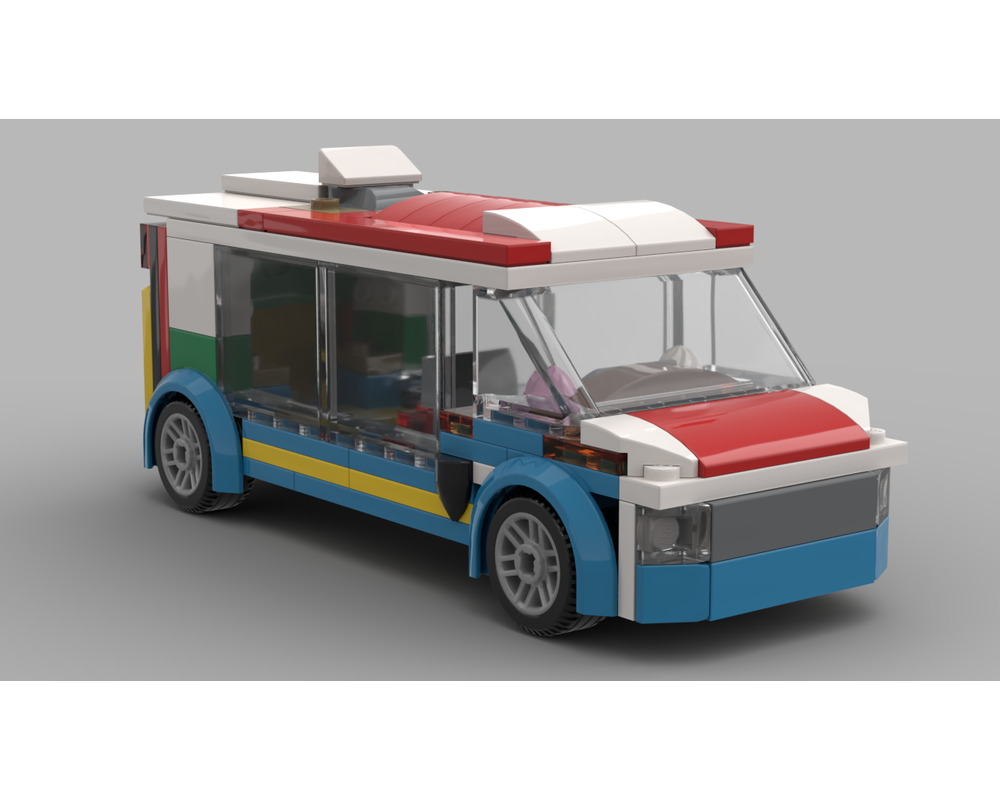 LEGO MOC Mini Bus - Lego 60253 alternative build 3 by n2brick ...