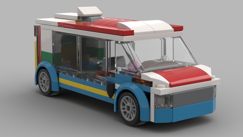 LEGO MOC Mini Bus - Lego 60253 alternative build 3 by n2brick ...