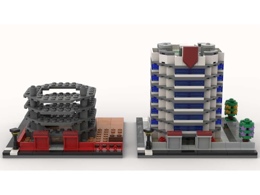 LEGO MOC Modular Construction #1 by meregt | Rebrickable - Build with LEGO