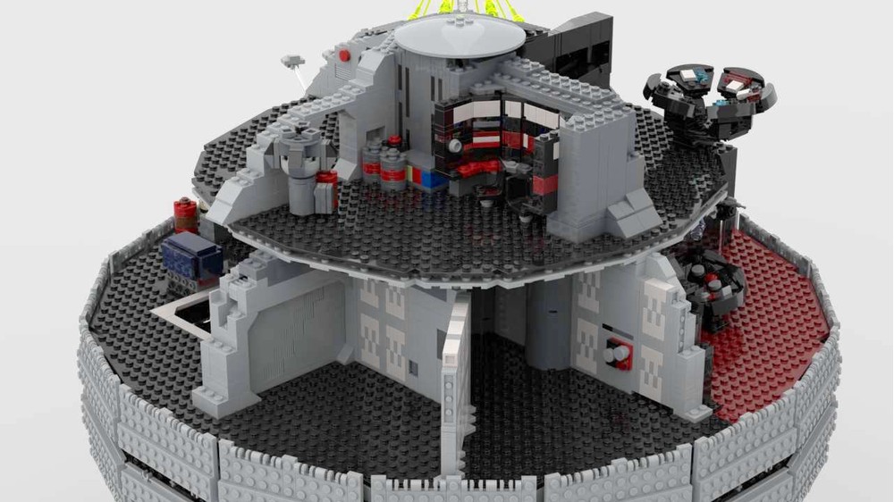 LEGO MOC UCS Death Star Playset Combo by BigJudge | Rebrickable - Build ...
