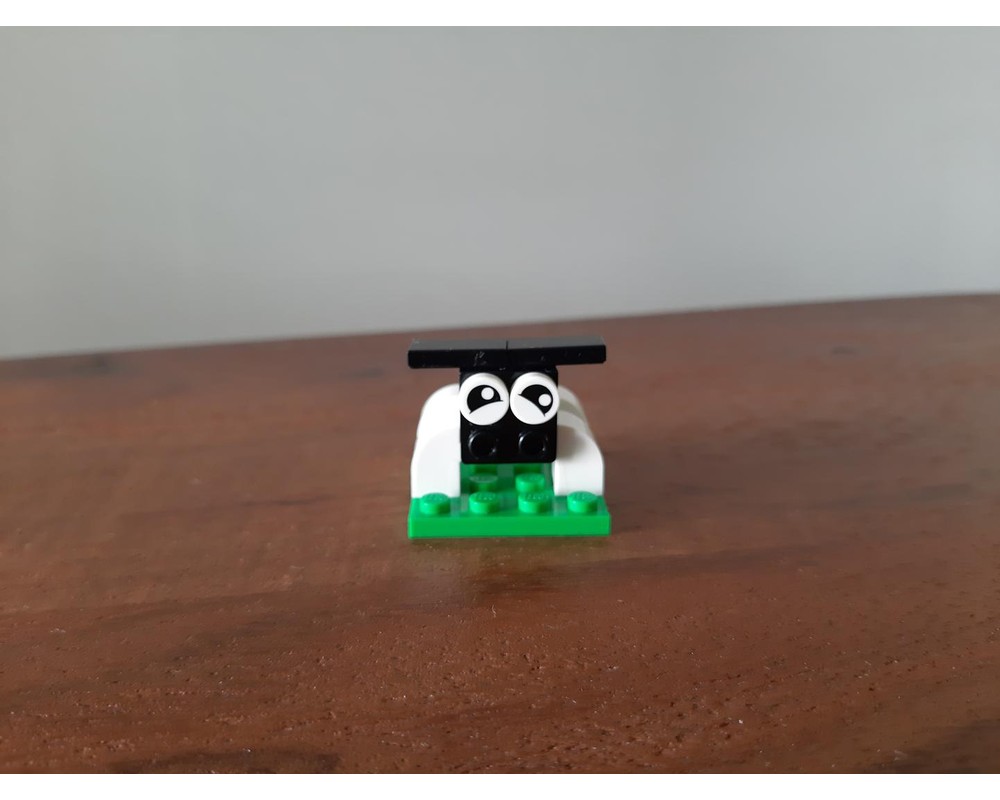 LEGO MOC Simple Sheep by karinmij | Rebrickable - Build with LEGO