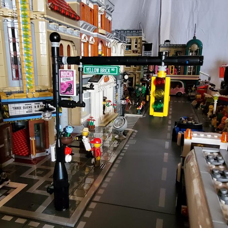 LEGO MOC City Traffic Signal by tannjamlego | Rebrickable - Build with LEGO