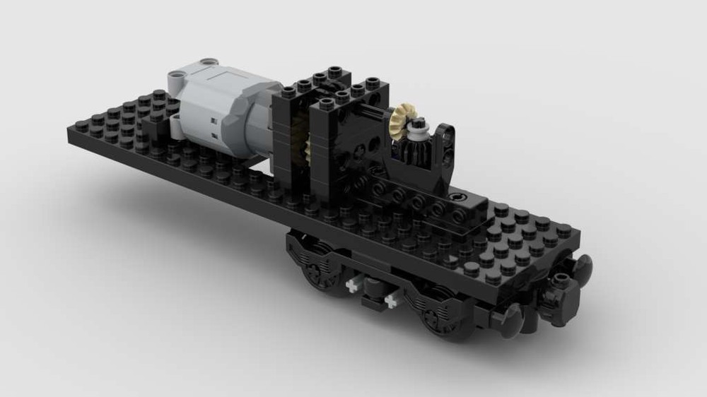 LEGO MOC Train Engine with Power Functions by N3xXiZz | Rebrickable ...