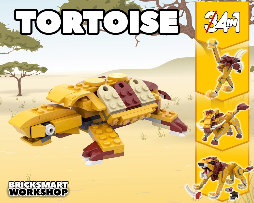 LEGO MOC Tortoise 31112 Alternate by bricksmartworkshop | Rebrickable ...