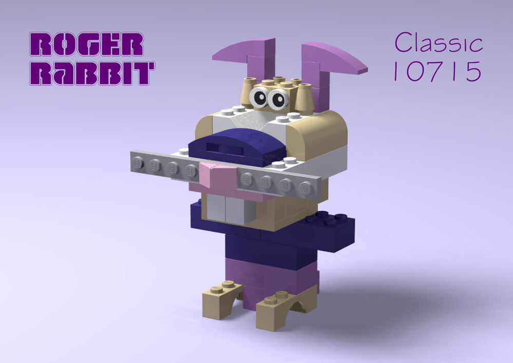 LEGO MOC 10715 HAPPY ROGER RABBIT by Lovestone | Rebrickable - Build ...