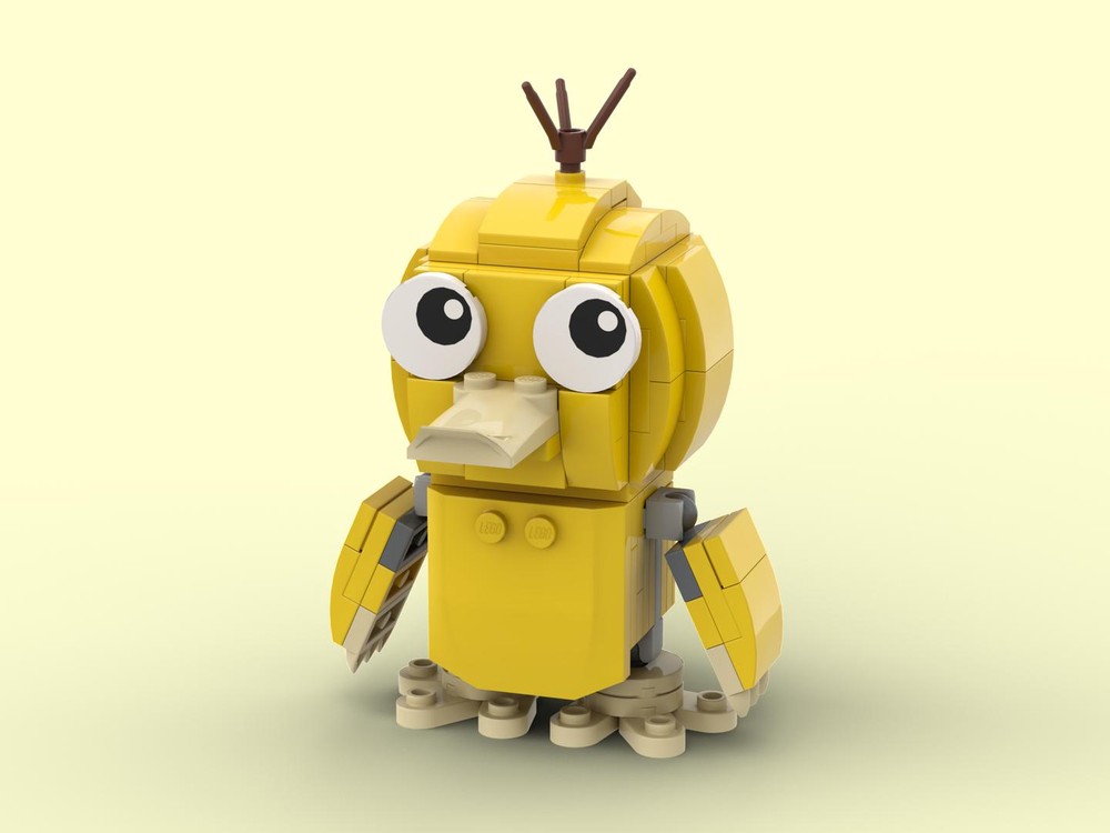 LEGO MOC Psyduck by Mith77 | Rebrickable - Build with LEGO