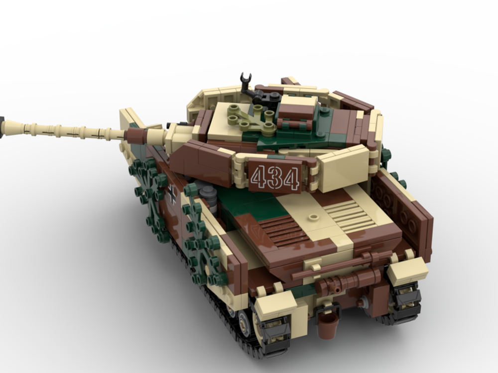 LEGO MOC Panzer IV Ausf H tank by gunsofbrickston | Rebrickable - Build ...