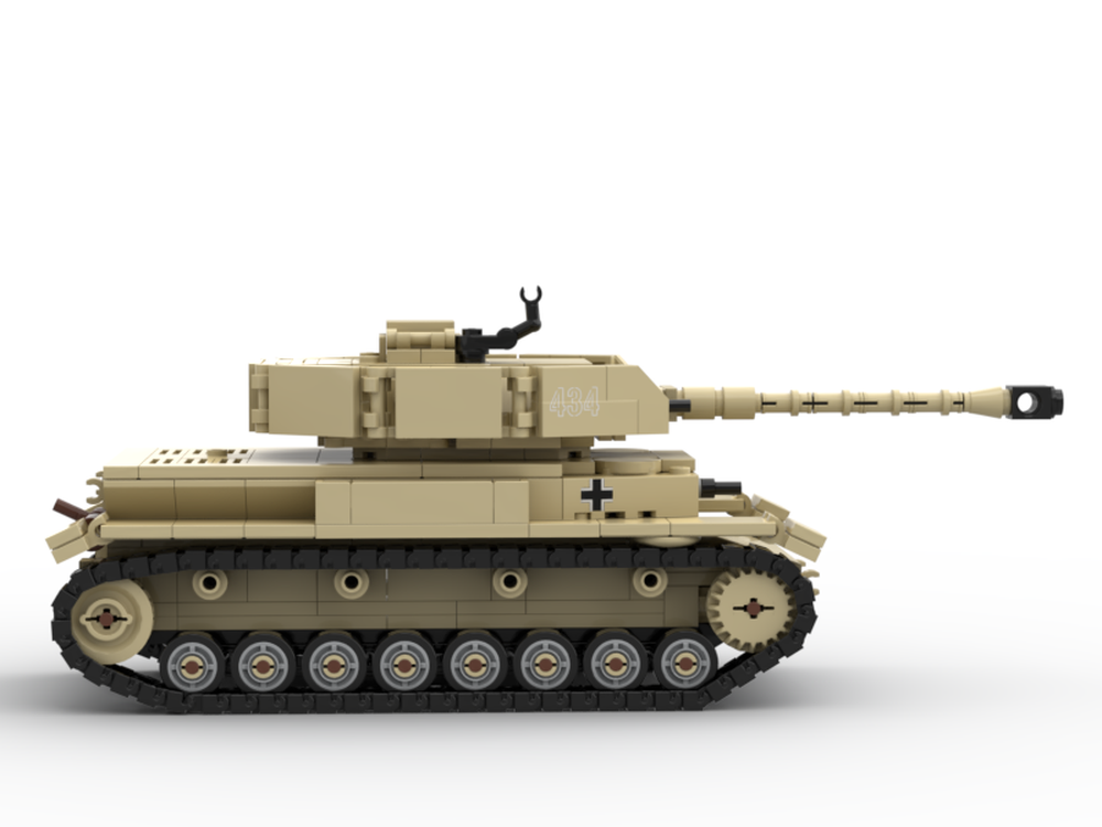 LEGO MOC Panzer IV Ausf G tank by gunsofbrickston | Rebrickable - Build ...