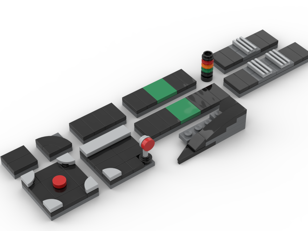 Lego Moc Nano Road System By Dujk Rebrickable Build With Lego