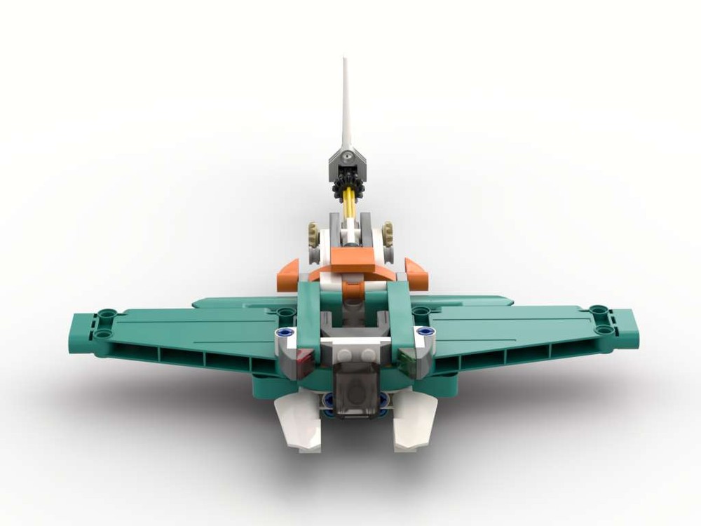 LEGO MOC 42117 Manta Ray Ship by TheLuckyOne | Rebrickable - Build with ...