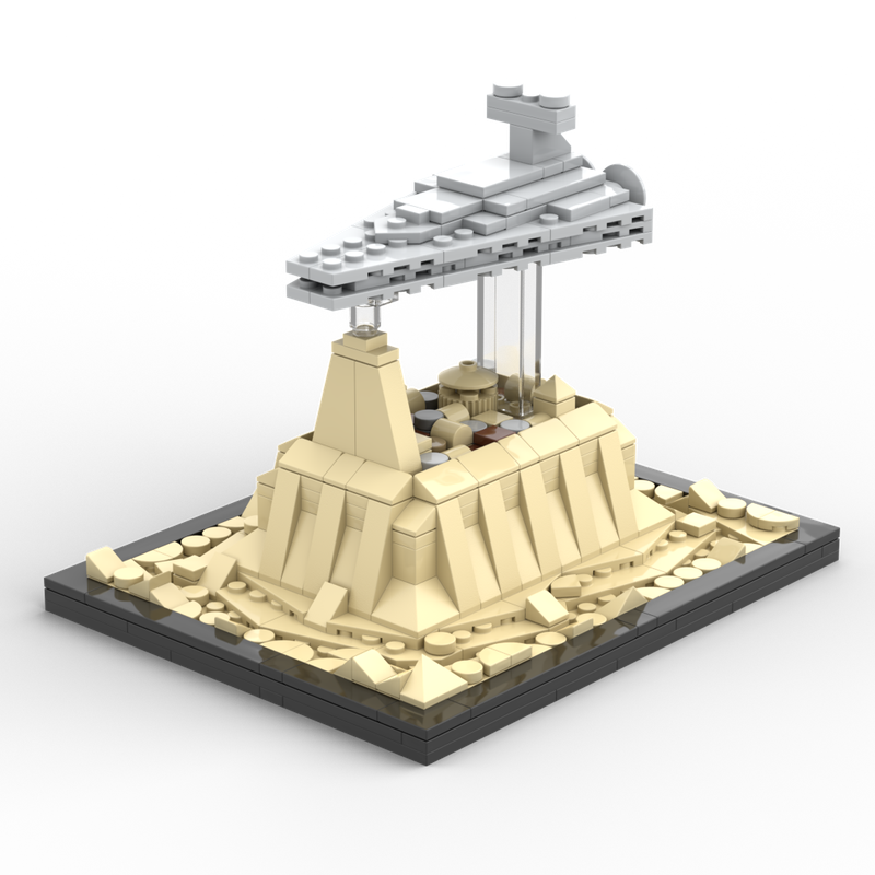 Lego Moc Empire Over Jedha By Lupowhite Rebrickable Build With Lego