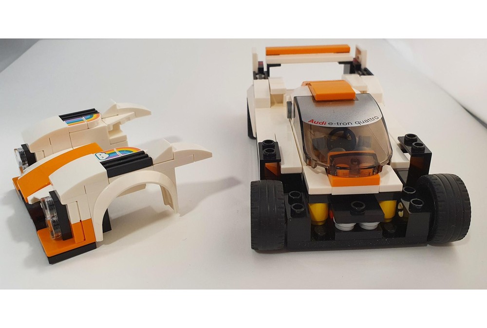 LEGO MOC LMP1 Racecar by Eris_Garage | Rebrickable - Build with LEGO