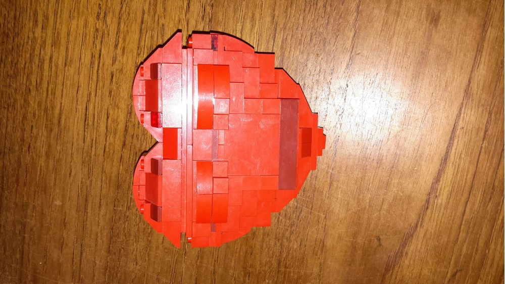 LEGO MOC Valentine's Heart Box by LegoOri | Rebrickable - Build with LEGO