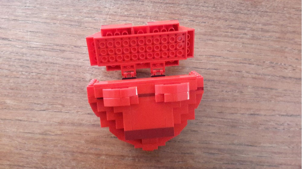 LEGO MOC Valentine's Heart Box by LegoOri | Rebrickable - Build with LEGO