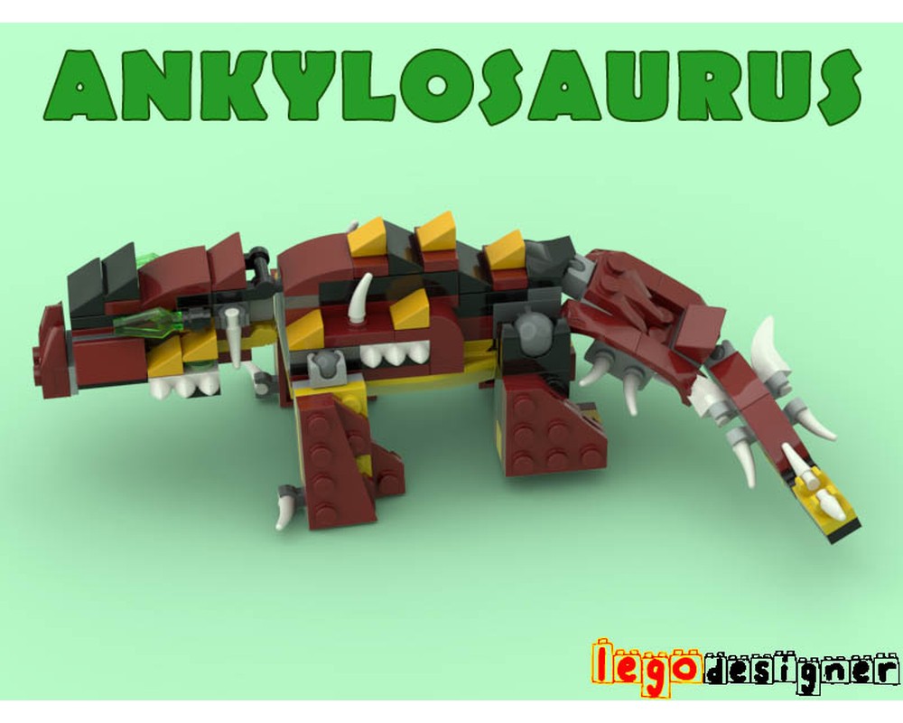 Lego Moc 31073 Ankylosaurus Alternate Build By Legodesigner Rebrickable Build With Lego