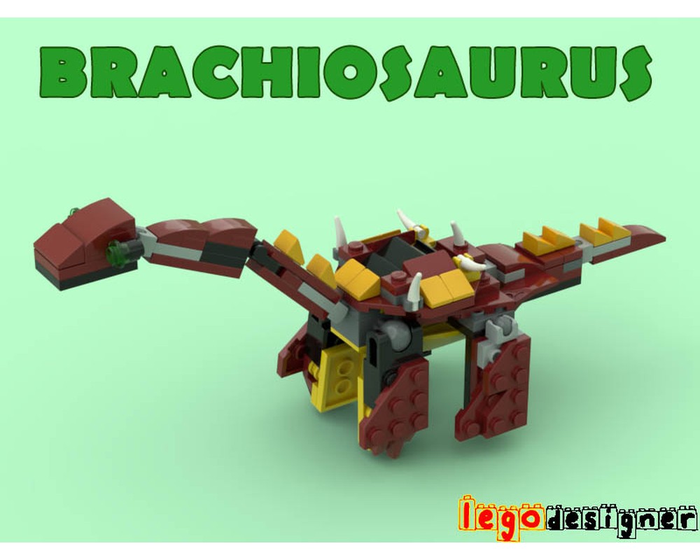 Lego Moc 31073 Brachiosaurus Alternate Build By Legodesigner Rebrickable Build With Lego