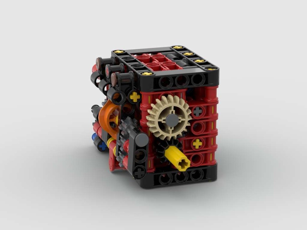 LEGO MOC 4-speed automatic gearbox by kueden | Rebrickable - Build with ...
