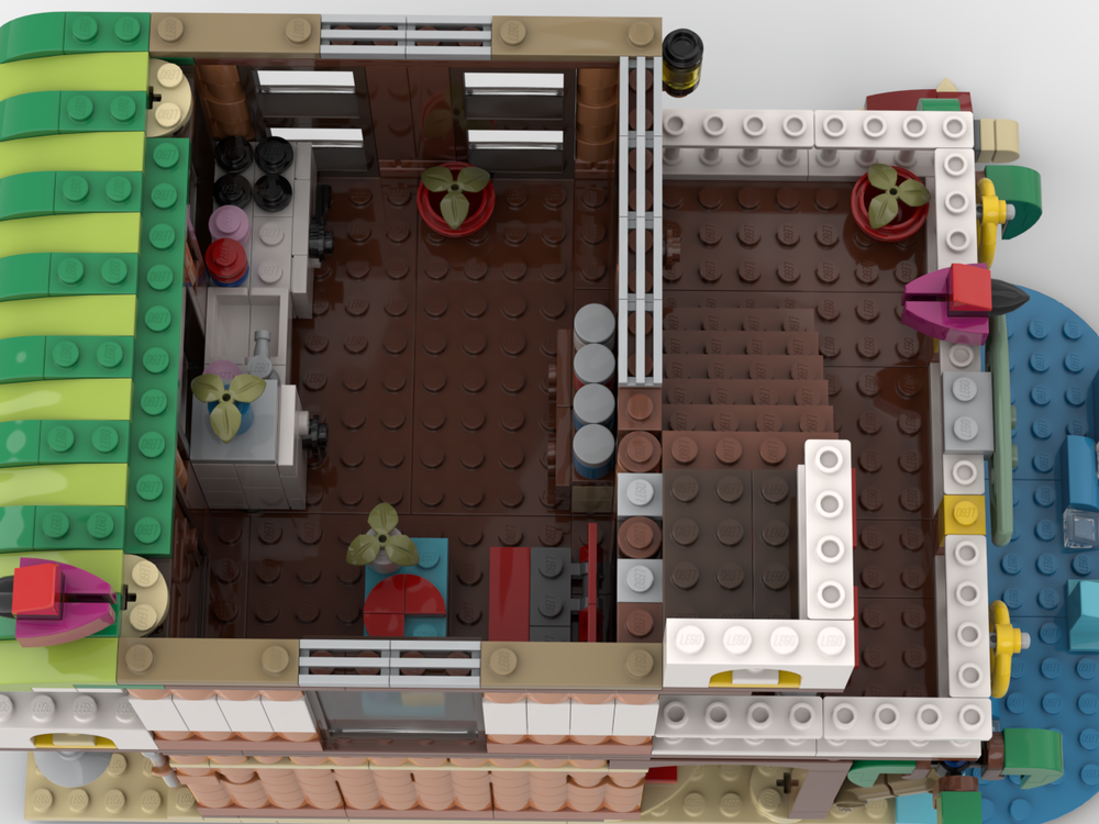 LEGO MOC Tiki Surf Bar by Brick Artisan | Rebrickable - Build with LEGO
