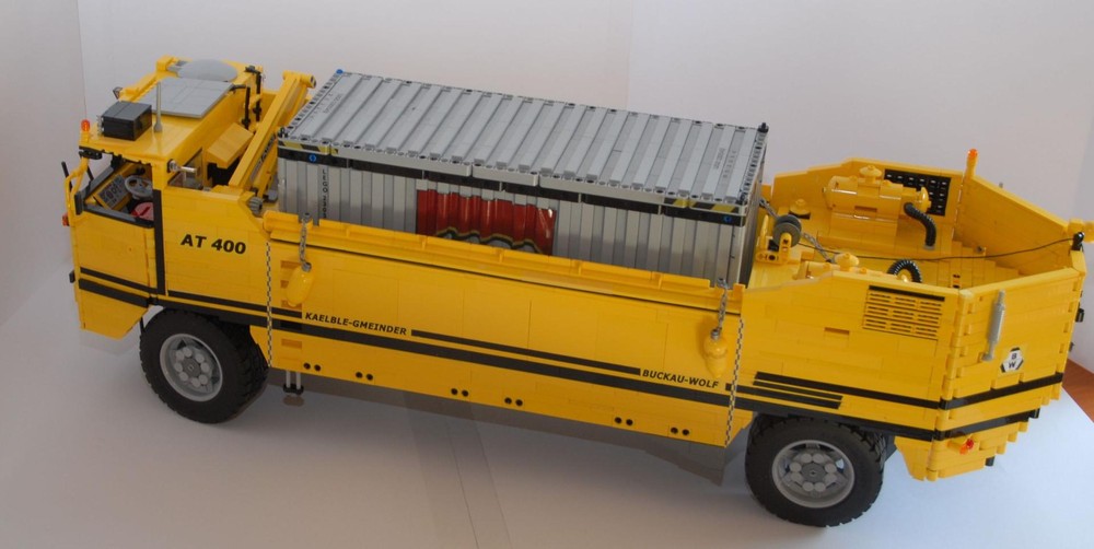LEGO MOC AT400 - Amphitruck by hjvdh | Rebrickable - Build with LEGO