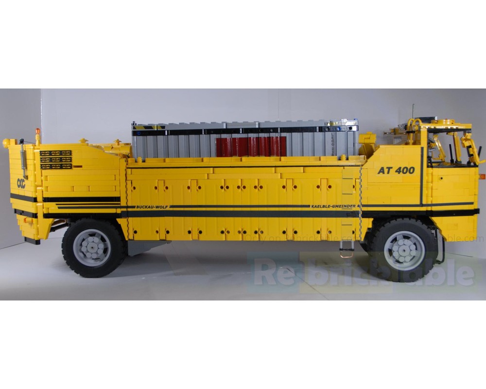 LEGO MOC AT400 - Amphitruck by hjvdh | Rebrickable - Build with LEGO