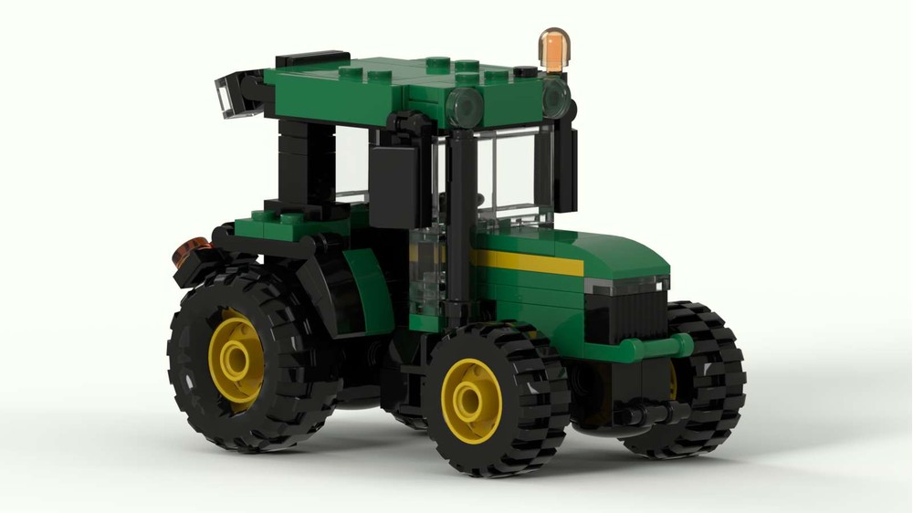 LEGO MOC John Deere Tractor by bullbricks | Rebrickable - Build with LEGO