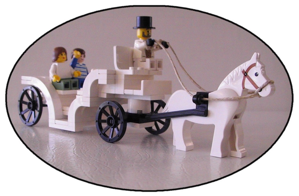 LEGO MOC Hosre Drawn Carriage by RTN_LNA | Rebrickable - Build with LEGO