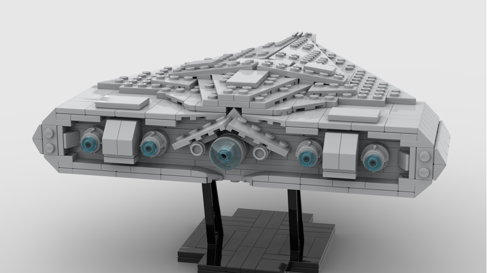 LEGO MOC 1:1455 Quasar Fire-class Cruiser-Carrier by Kdapt-Preacher ...