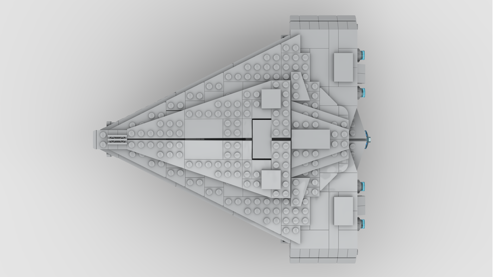 LEGO MOC 1:1455 Quasar Fire-class Cruiser-Carrier by Kdapt-Preacher ...