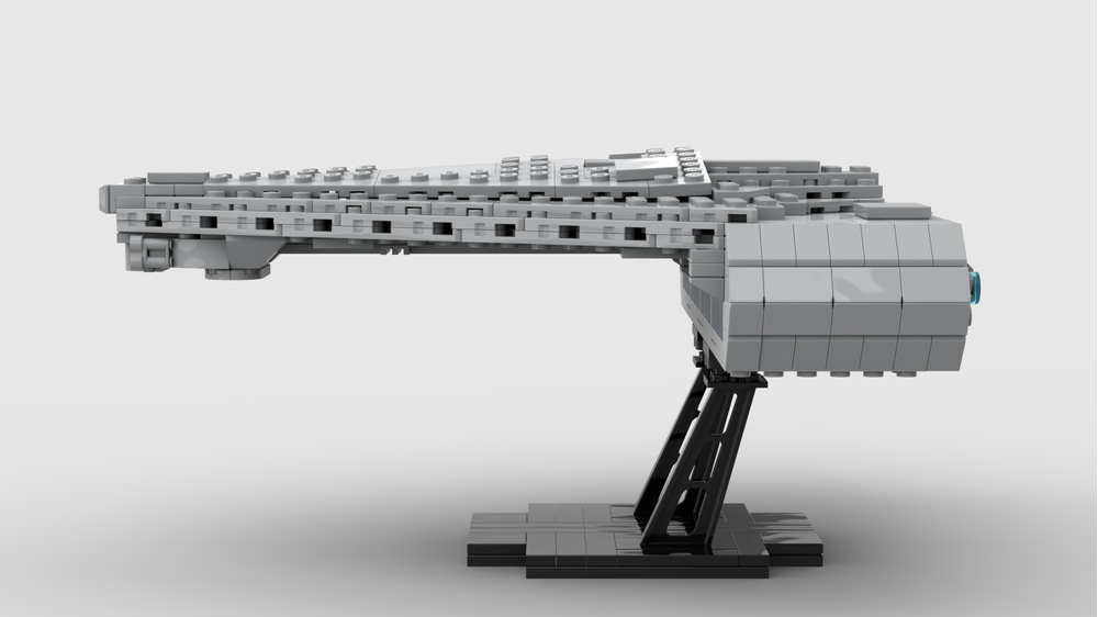 LEGO MOC 1:1455 Quasar Fire-class Cruiser-Carrier by Kdapt-Preacher ...