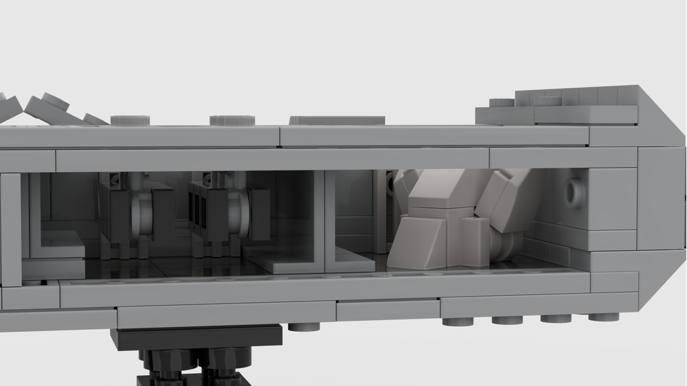 LEGO MOC 1:1455 Quasar Fire-class Cruiser-Carrier by Kdapt-Preacher ...