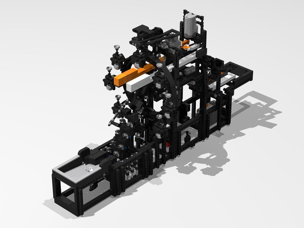 Lego Moc Gbc Color Sorter By Berthil By 9vsystem Rebrickable Build