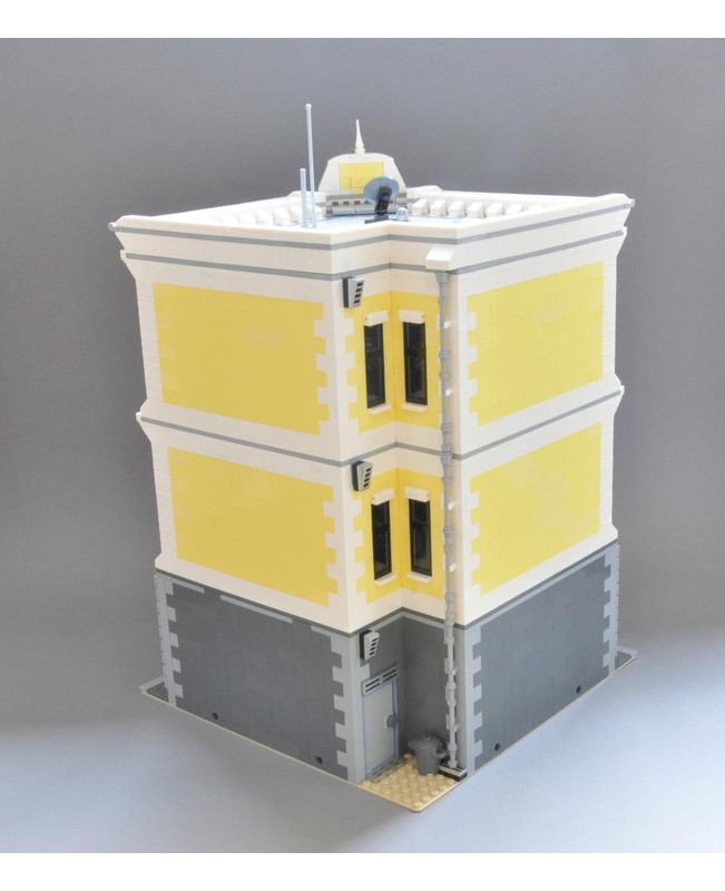 LEGO MOC Modular Post Office by peedeejay | Rebrickable - Build with LEGO