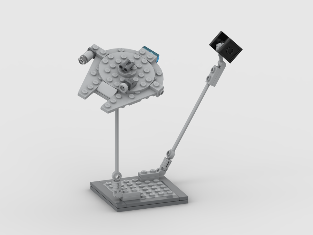 LEGO MOC Millennium Falcon Under Attack by AndrewG123 | Rebrickable ...