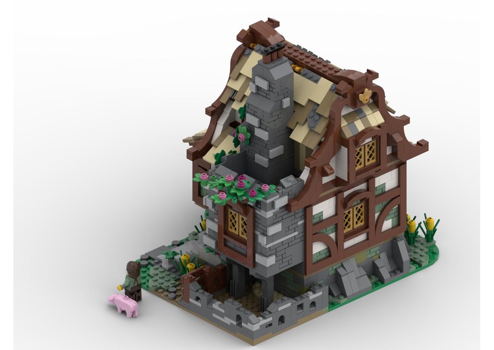 LEGO MOC MEDIEVAL FARM HOUSE by Baylon0613 | Rebrickable - Build with LEGO