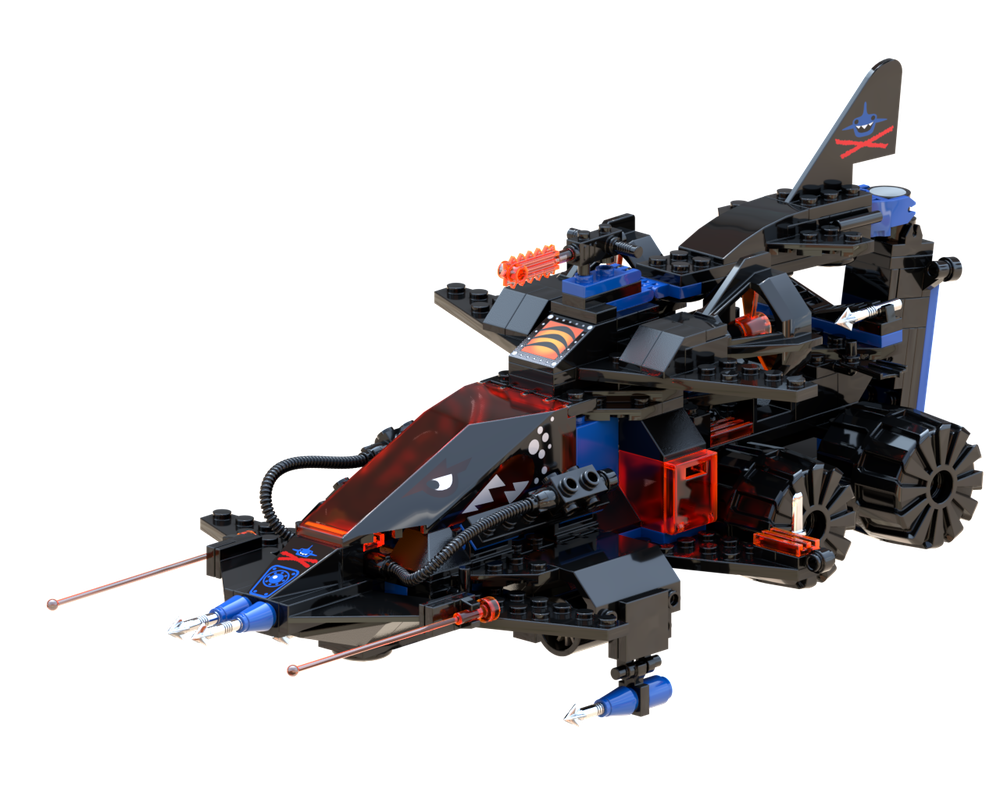 LEGO MOC Aqua Shark Voyager by Brick_Daniel | Rebrickable - Build with LEGO