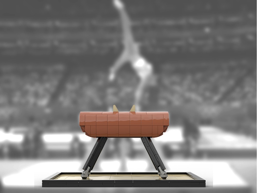 LEGO MOC Pommel Horse by Gr33tje13 | Rebrickable - Build with LEGO