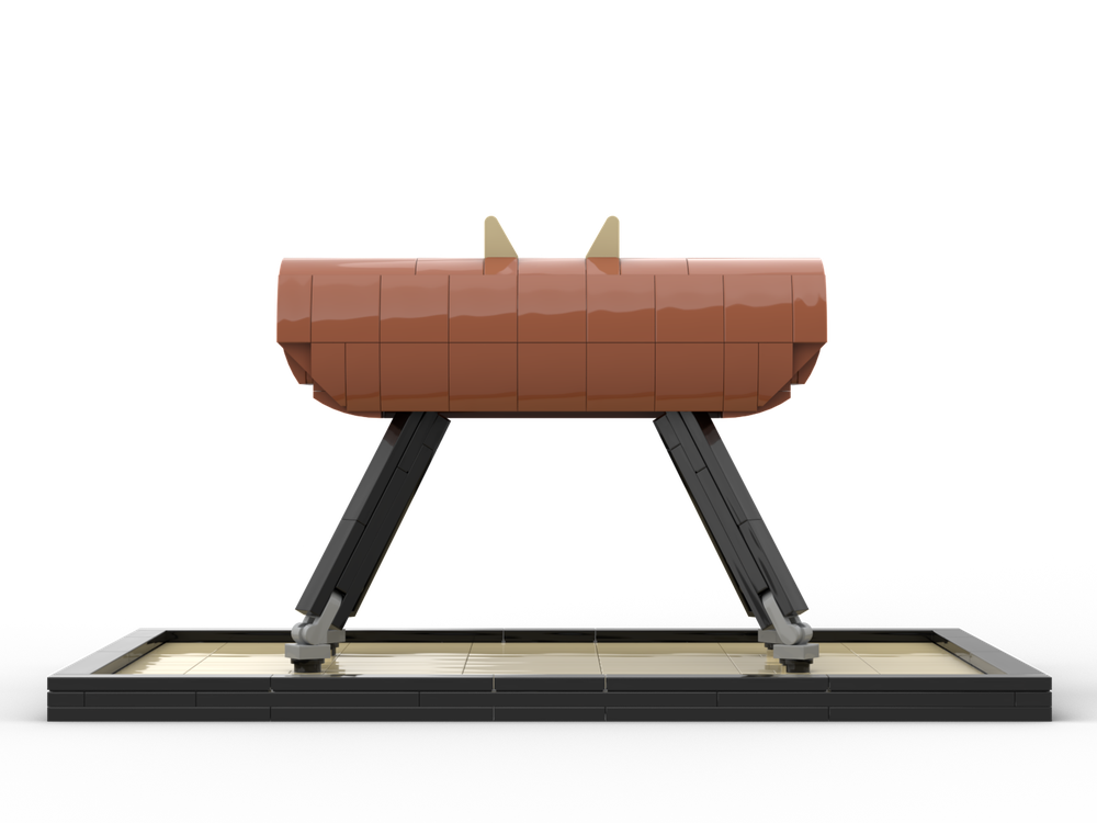 LEGO MOC-68117 Pommel Horse by Gr33tje13 | Rebrickable - Build with LEGO