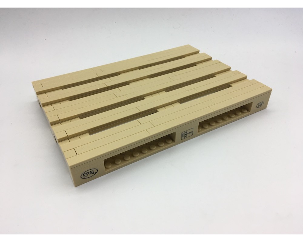 LEGO MOC EUR-pallet by dubidu | Rebrickable - Build with LEGO
