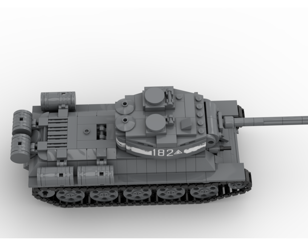 LEGO MOC T-34-85 tank by gunsofbrickston | Rebrickable - Build with LEGO
