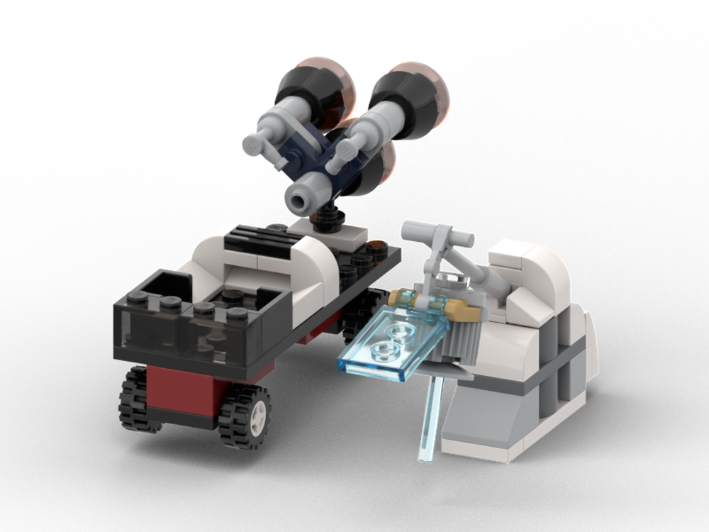 LEGO MOC Rocket Car & Laser by Trambare_Man | Rebrickable - Build with LEGO