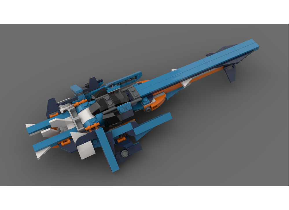 LEGO MOC 3x 31099 : Quasar Drifter by MrBrickArtist | Rebrickable ...